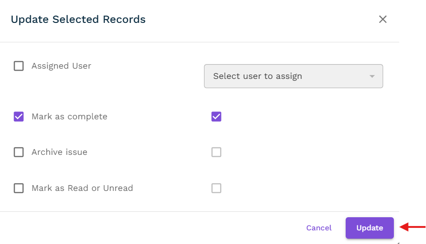 Manually Closing Activities – SARA
